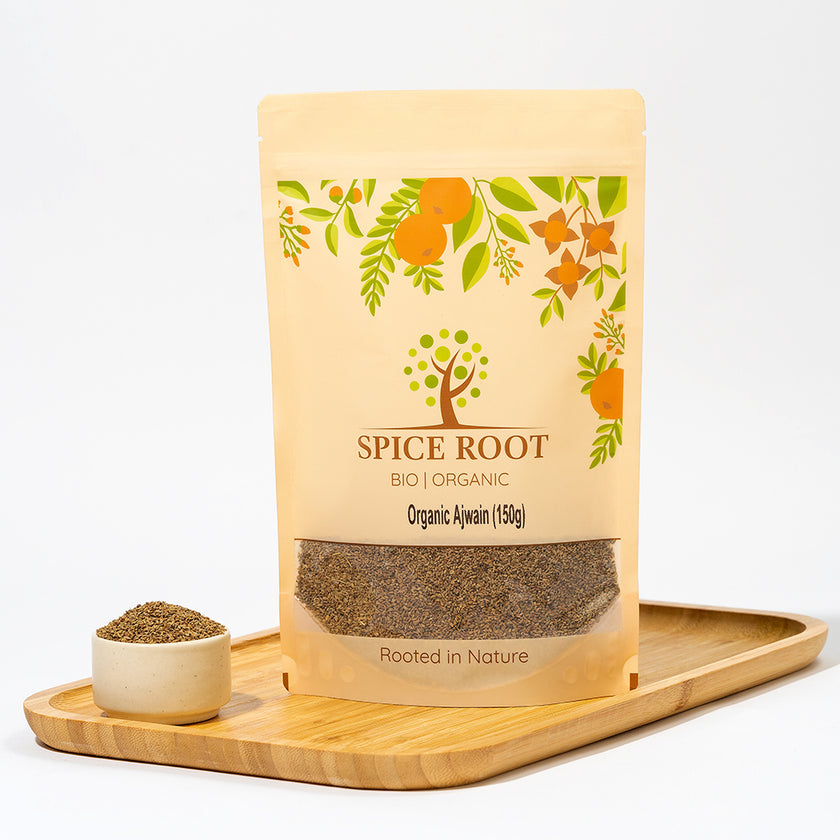 Organic Ajwain 150g (Bishop’s Weed) – Spice Root
