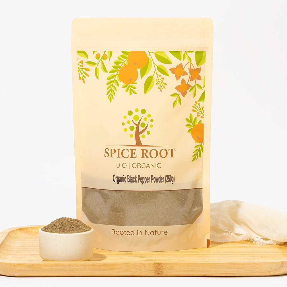 Organic Black Pepper Powder 250g – Spice Root